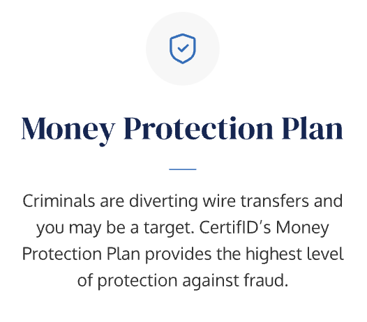 What is the Money Protection Plan? – CertifID for Buyers/Sellers